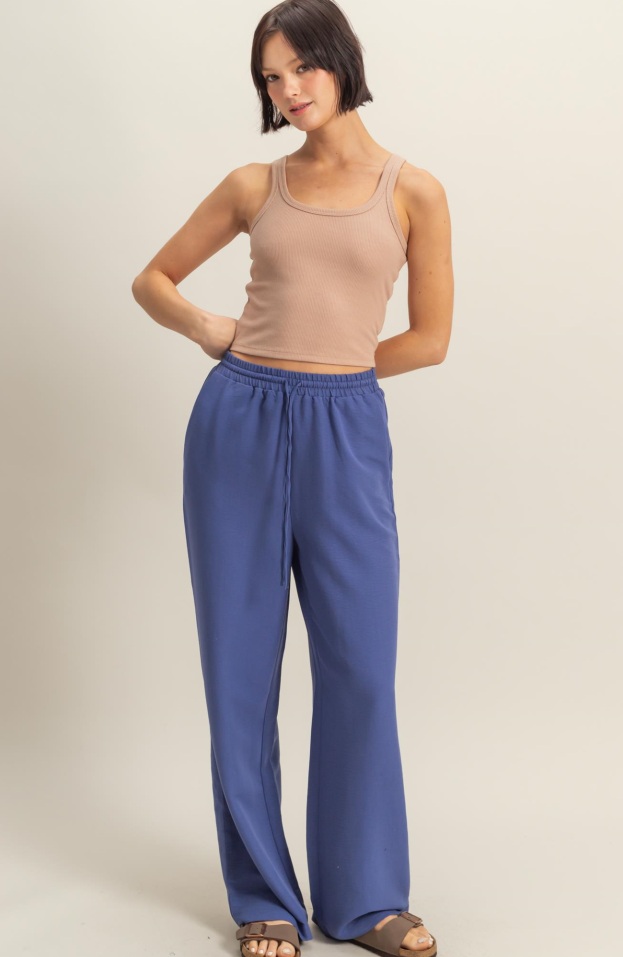 Brielle Pants- Deep Heliotrope – Hello Color