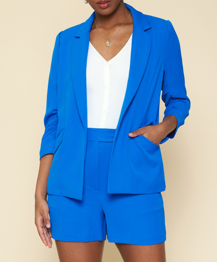 Remy Eco-Friendly Blazer - Electric Blue – Hello Color