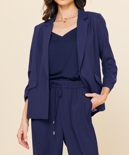 Remy Eco-Friendly Blazer - Soft Indigo – Hello Color