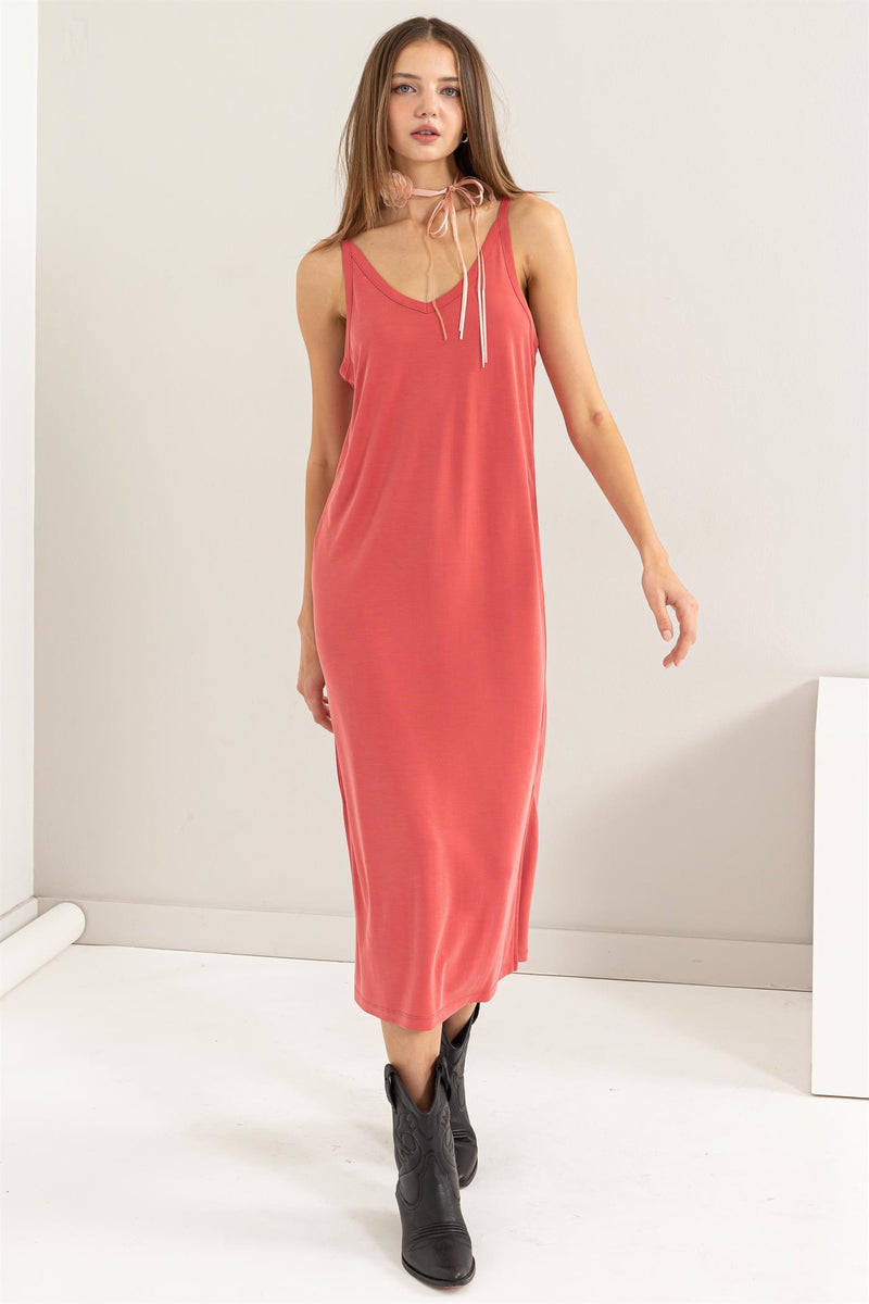 Birdie Maxi Dress - Musk Pink – Hello Color